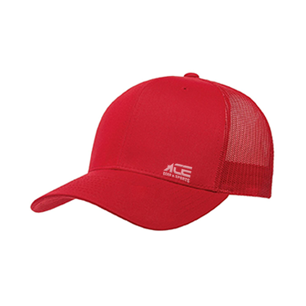 Bright Red Color Cap – Ace Gear Sports
